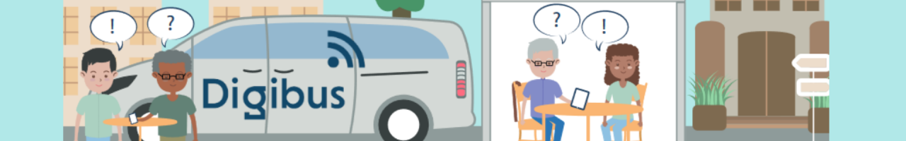 Le Digibus parcourt le Luxembourg - Zesummendigital - Luxembourg